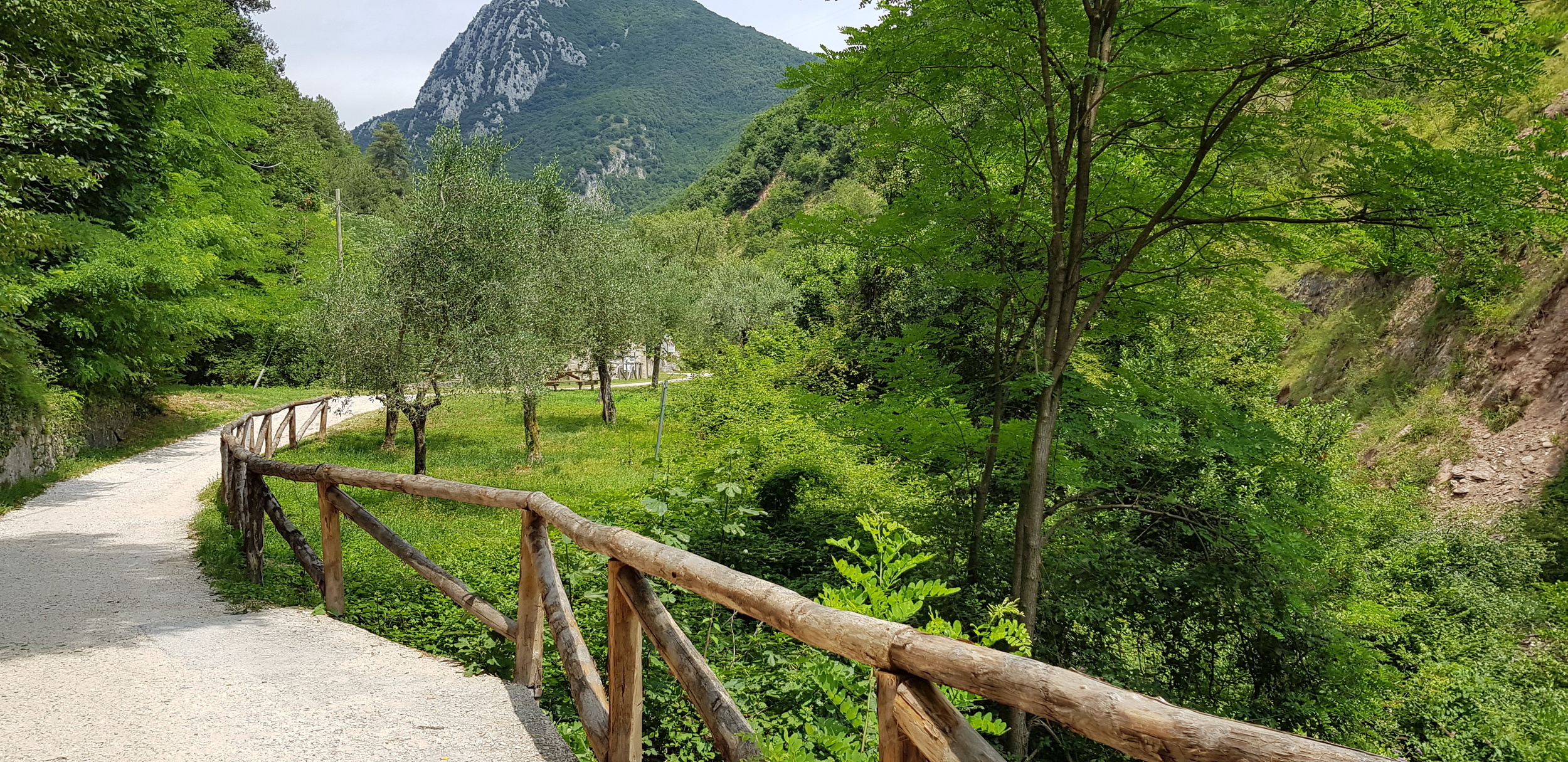 Bike excursion to Valle delle Cartiere. Discover Lake Garda!